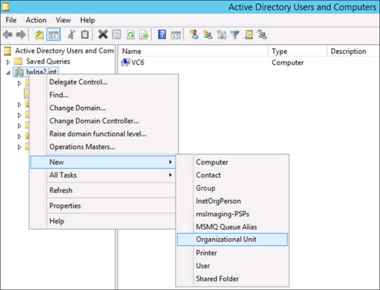 Configuring Users and Computers in Active Directory